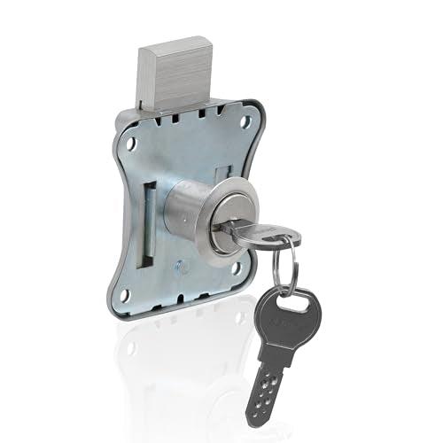 Plantex Drawer Lock/20mm Brass Lock for Cupboard/Multipurpose Cupboard ...