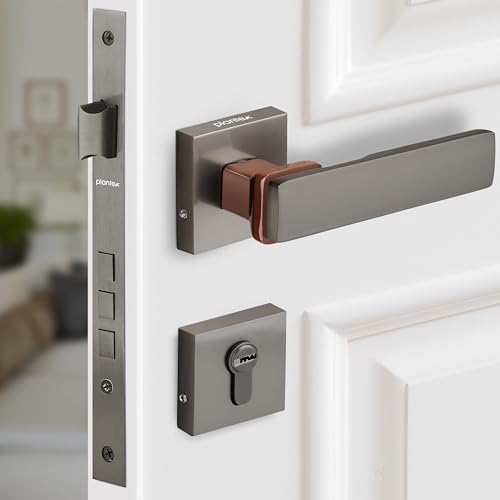 Plantex Triple Security Door Lock for Home/Main Door Lock Set with 3 Y ...