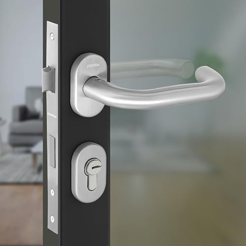 Plantex Aluminum Door Lock/Mortise Lock for Door/Robust Door Handle fo ...