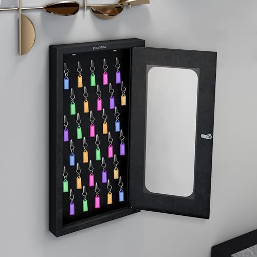 Plantex GI Steel Key Storage Box/Key Cabinet with 30 Key-Holders with ...