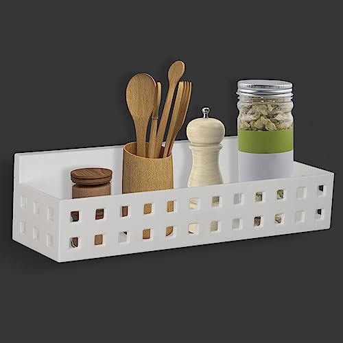 Plantex Magnetic Refrigerator Shelf/Storage Magnetic Spice Rack for Fr ...