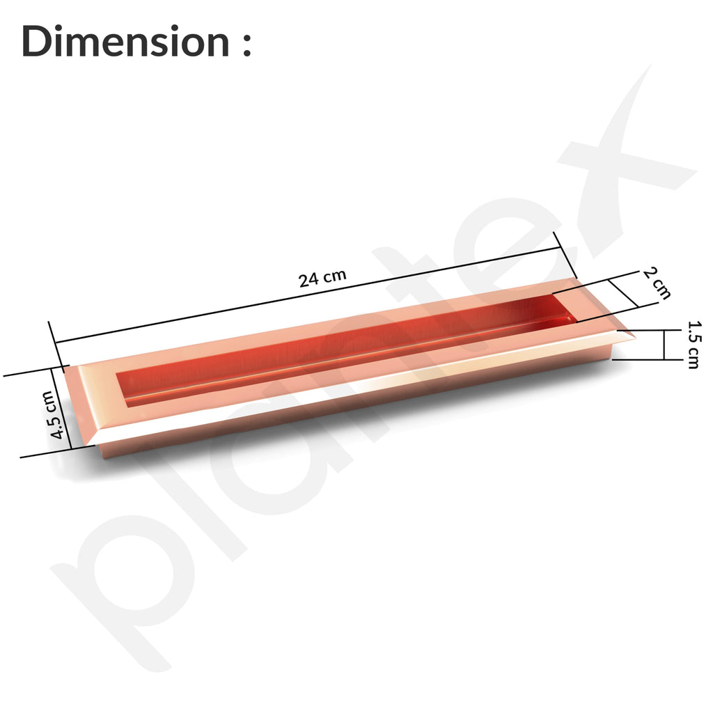 Plantex Sliding Door Handle/Concealed Handle for Sliding Door/224mm Co ...
